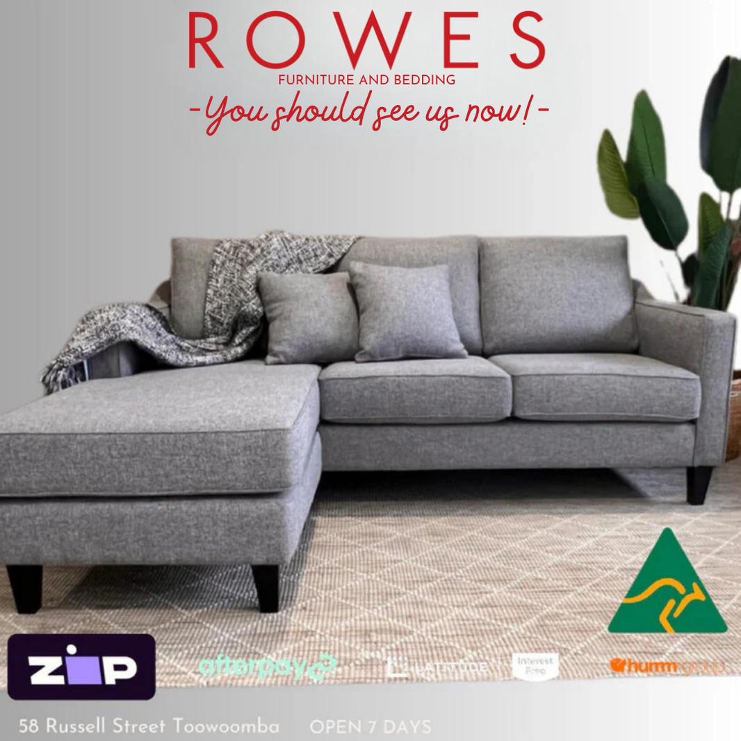 Lounge Suites Toowoomba & Leather Recliners - Rowes Furniture ...