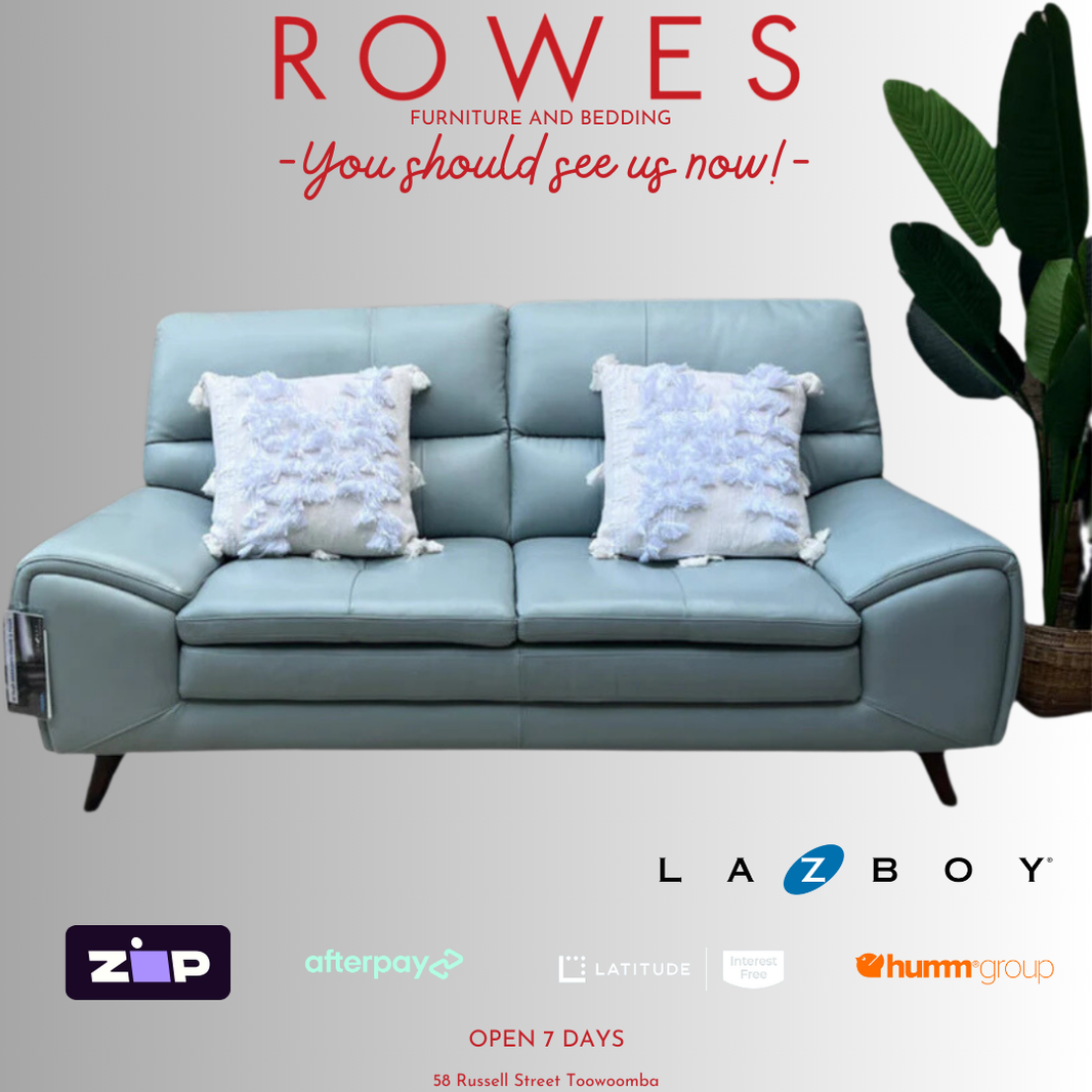 Lounge Suites Toowoomba & Leather Recliners - Rowes Furniture ...