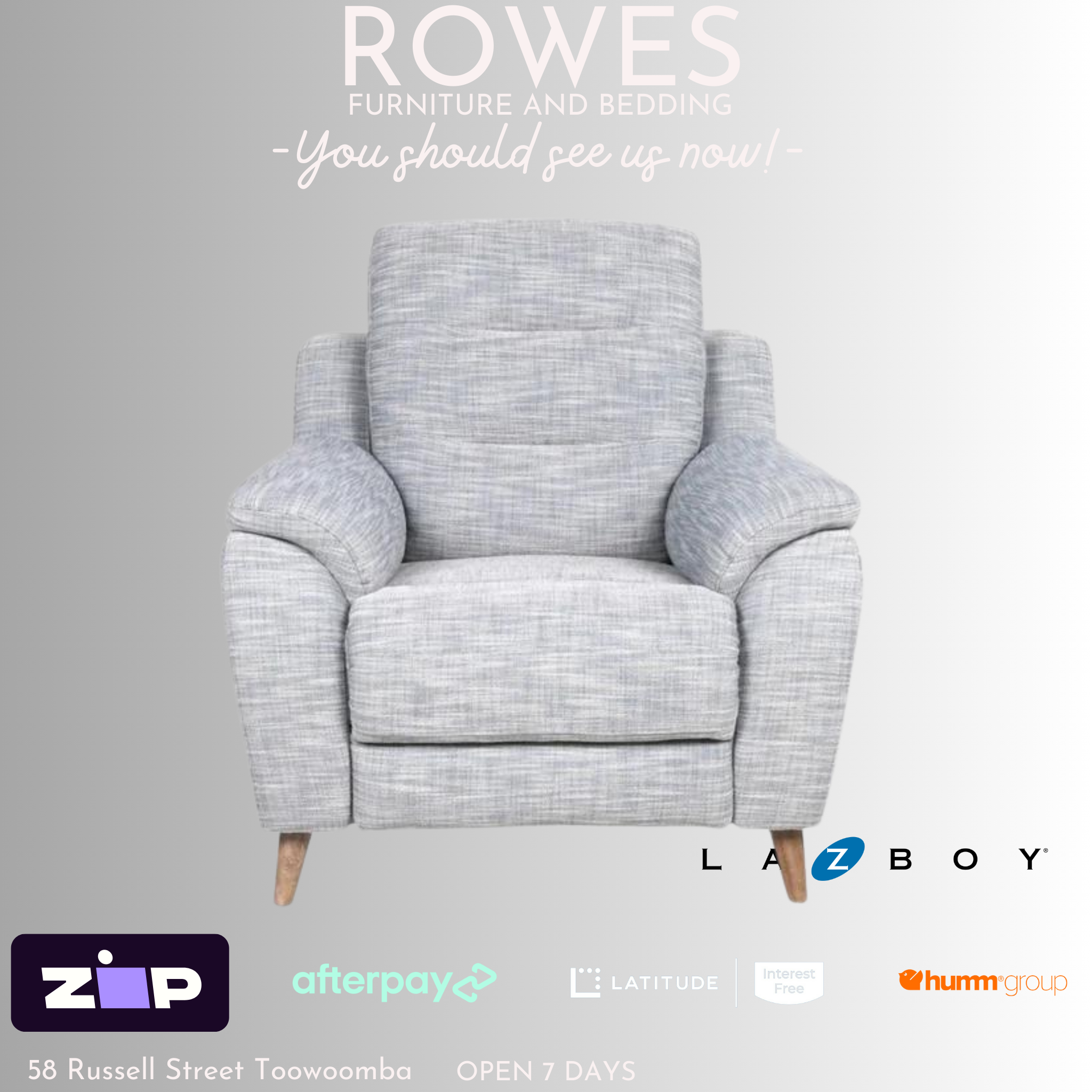 Lazy Boy Recliners & Recliner Chairs | Toowoomba - Rowes Furniture ...